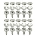 30PCS Stainless Steel Snap Fastener Kit for Tents, Boats, and Outdoor ...