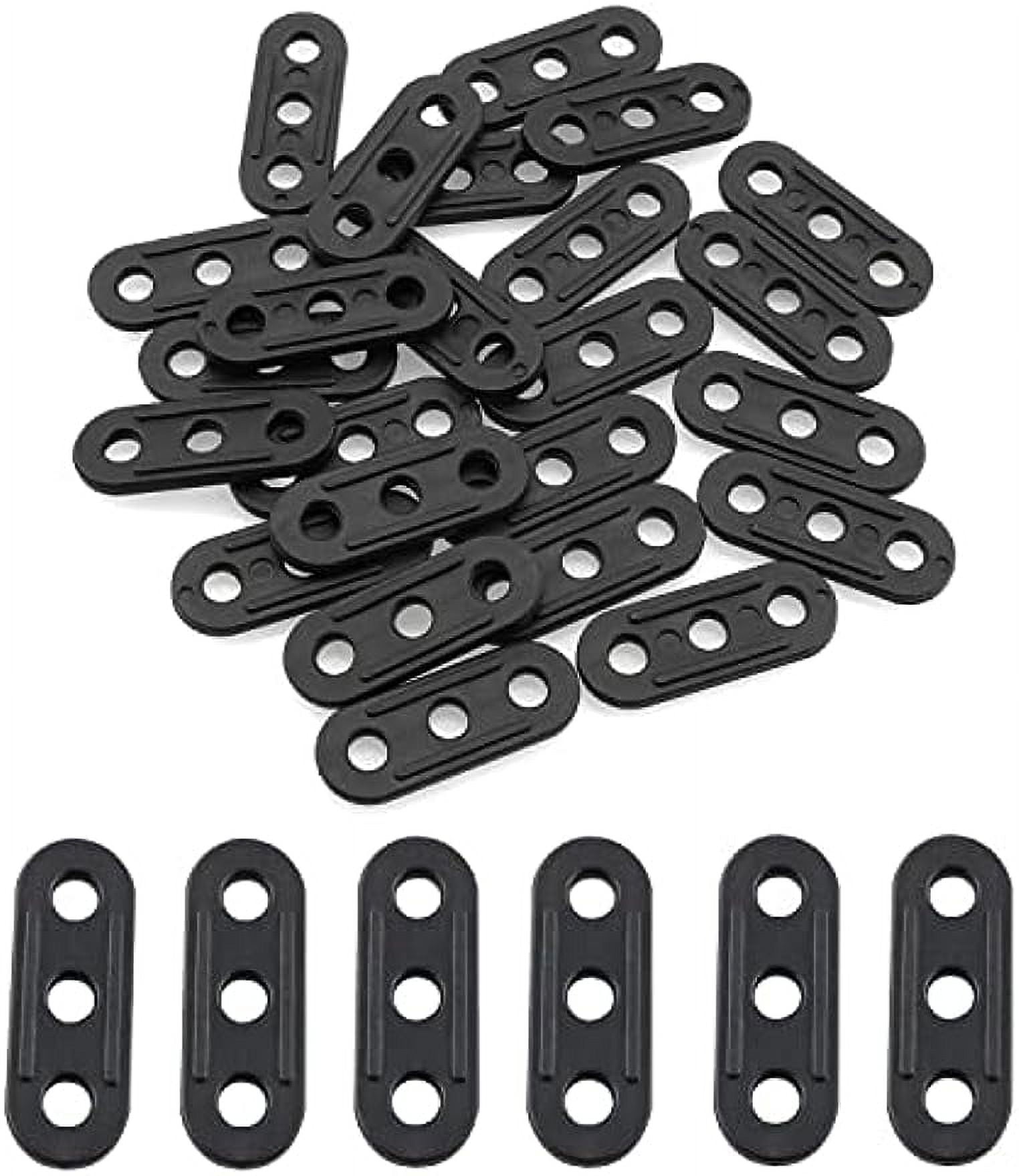 30PCS Tent Wind Rope Buckle Fastener Plastic Cord Tensioners Rope ...