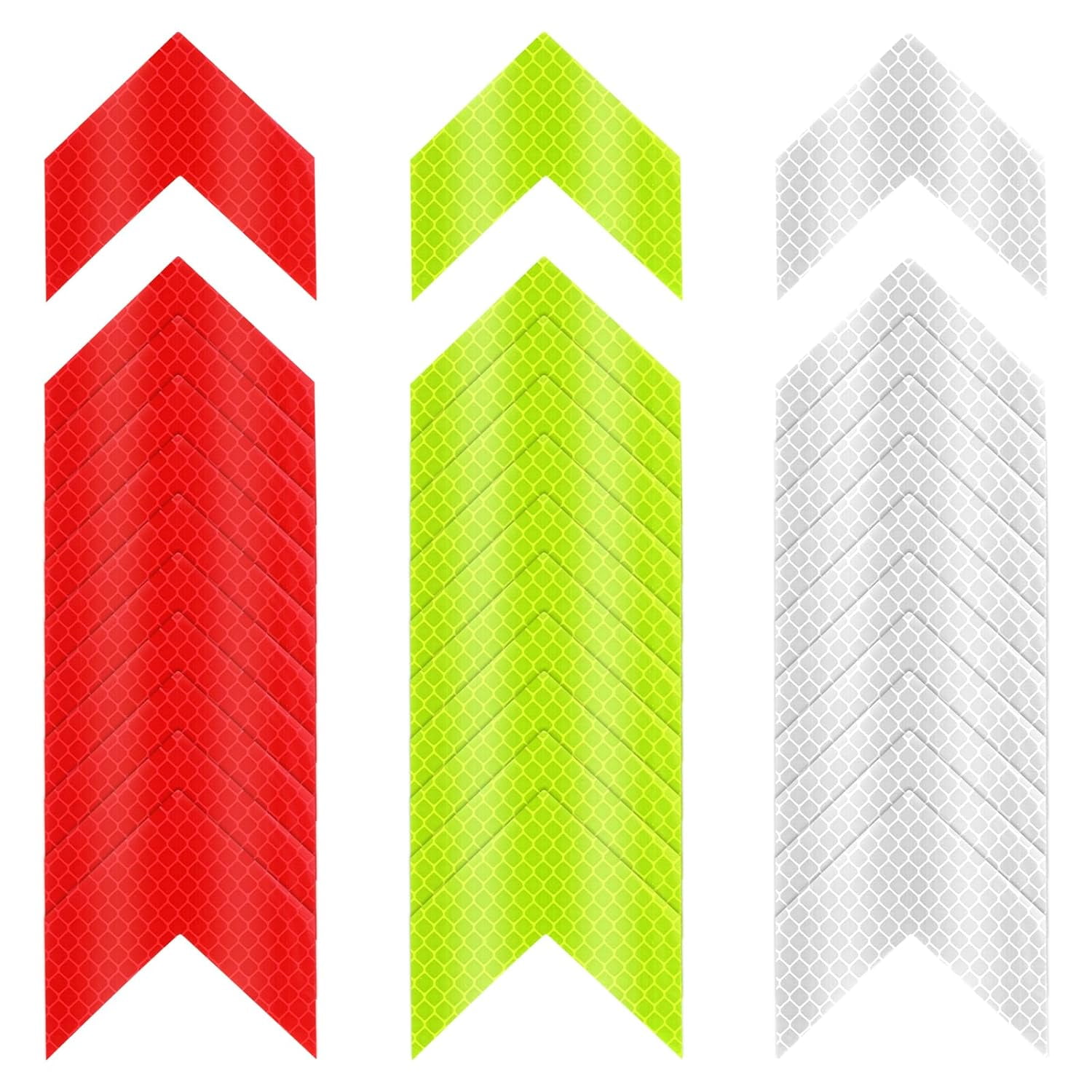 30PCS Waterproof Reflective Arrow Stickers for Vehicle, Bicycle ...