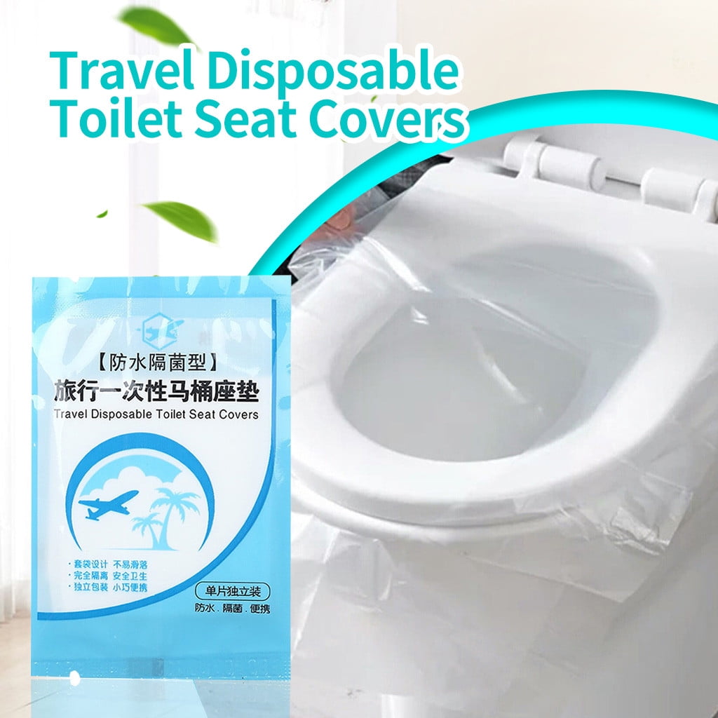 30PCs Travel Business Toilet Guard Toilet Disposable Stool Sticker Seat ...