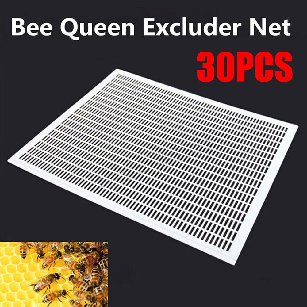 30Pack 10 Frame Plastic Queen Bee Excluder,Trapping Net Grid Beekeeping ...