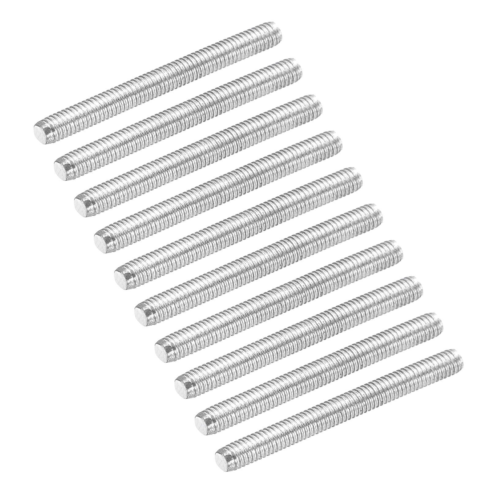 30Pack Fully Threaded Rod M3 x 30mm 0.5mm Thread Pitch 304 Stainless ...