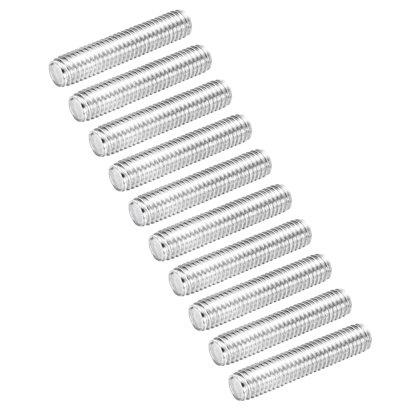 30Pack Fully Threaded Rod M5 x 25mm 0.8mm Thread Pitch 304 Stainless ...