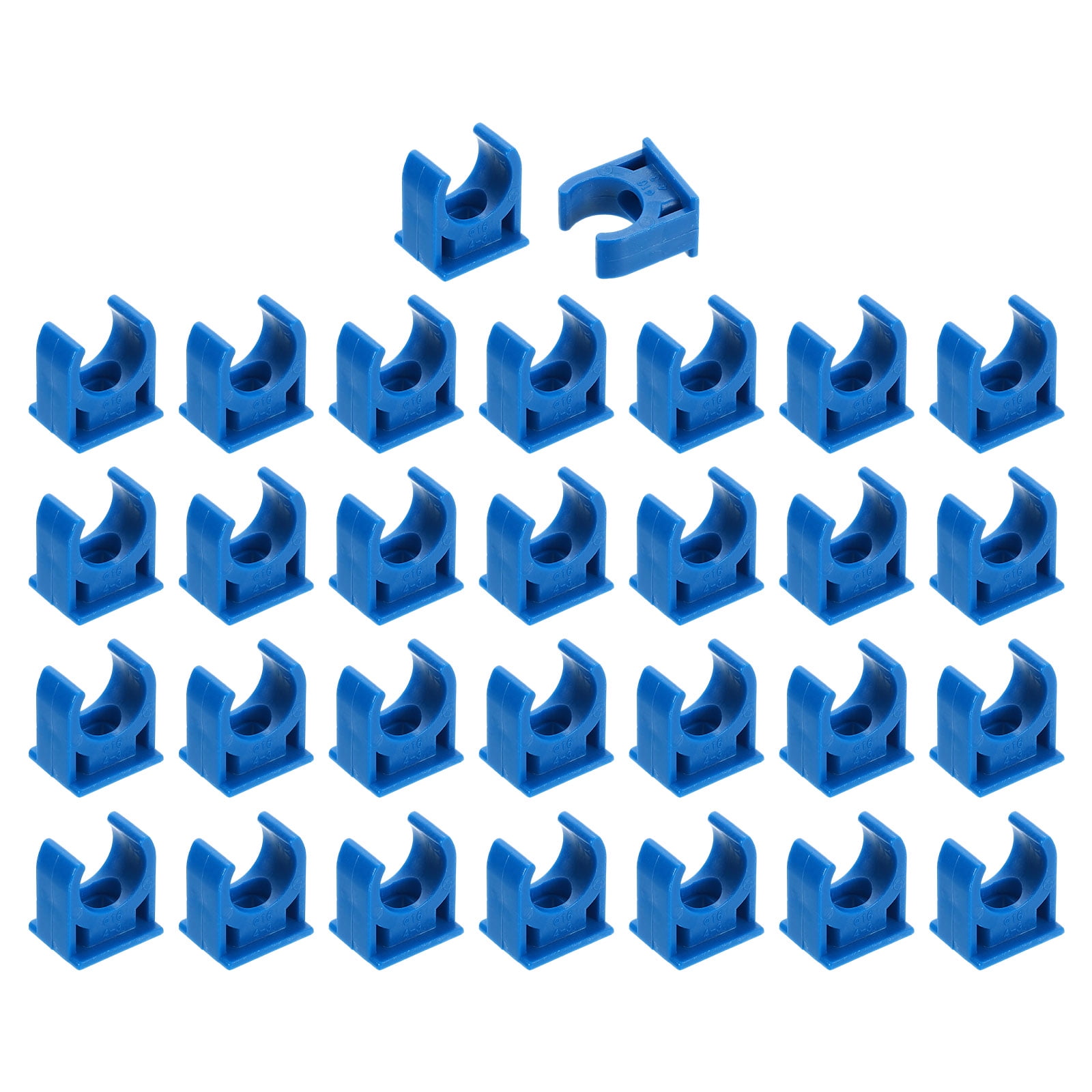 30Pack Water Pipe Clamps Clips, U-Shaped Holder Buckles for 16mm OD ...