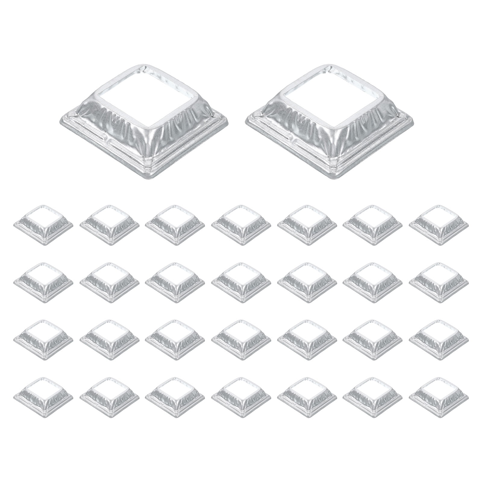 30Pack Post Base Cover, 3x3 Metal One-Piece Post Skirt Porch Column ...