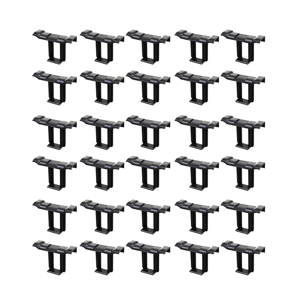 30Pack Solar Panel Drain Clip Clamp,30mm Solar Panel Drainage Clips ...