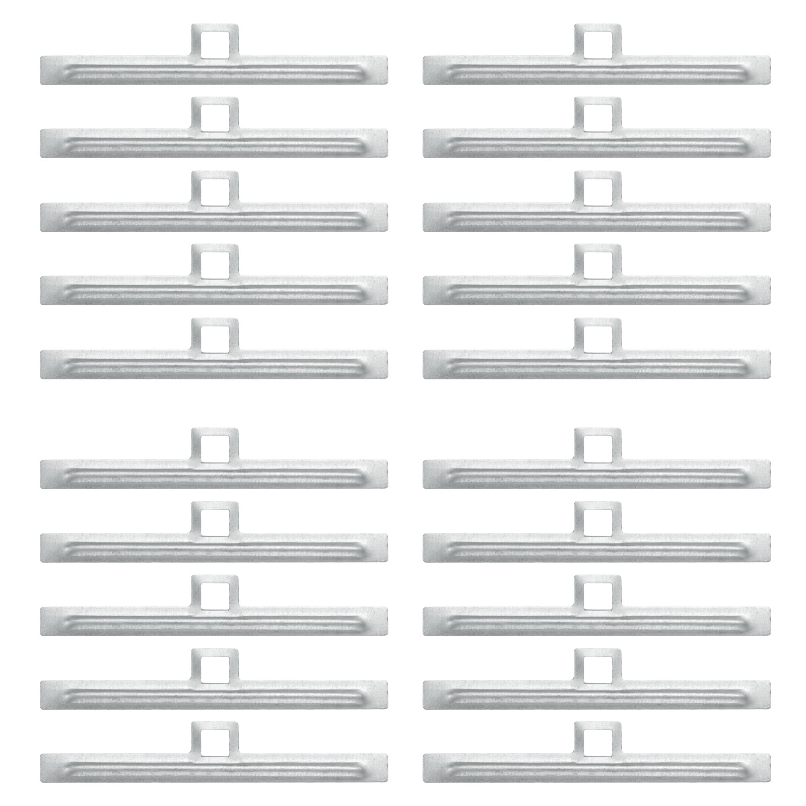30Pack Vertical Blind Repair Tab Hangers, 87mm Metal Vertical Blind ...