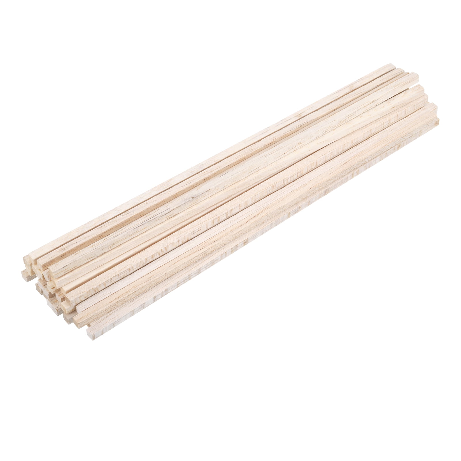 30Pcs 1/4'' x 12'' Square Wood Dowel Rods Wooden Dowel for Crafting ...