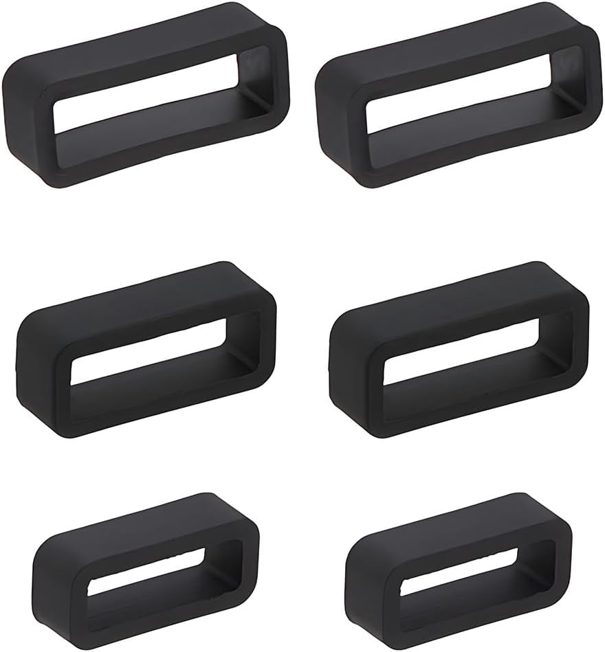 30Pcs 3 Styles Rectangle Retainer Buckle Holder Watchbands Retaining ...