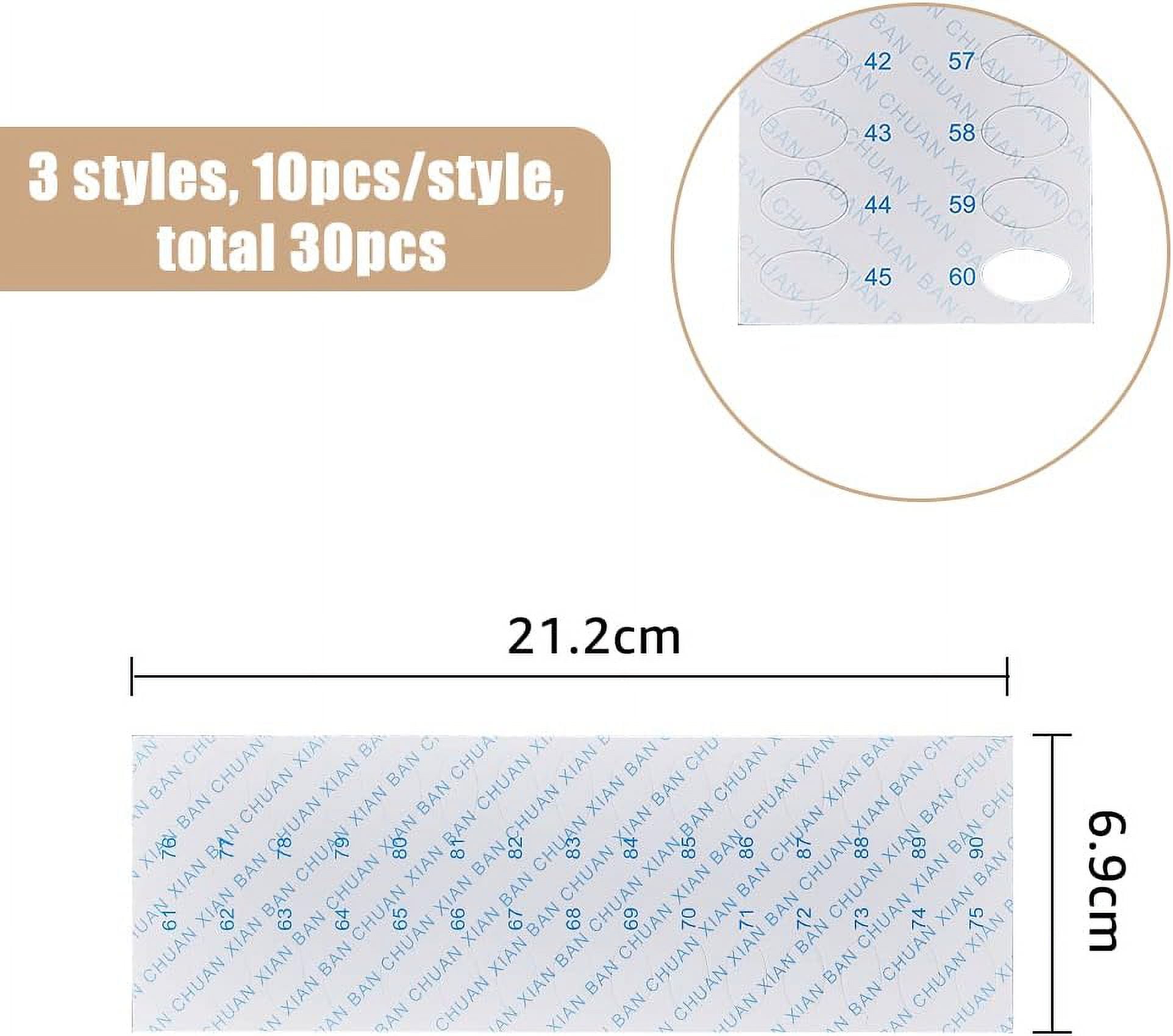 30Pcs 30 Positions Embroidery Thread Paper Organizer Cross Stitch ...