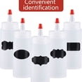 30Pcs 4 Oz Premium Food Grade Plastic Bottles with Squeeze Top Caps ...