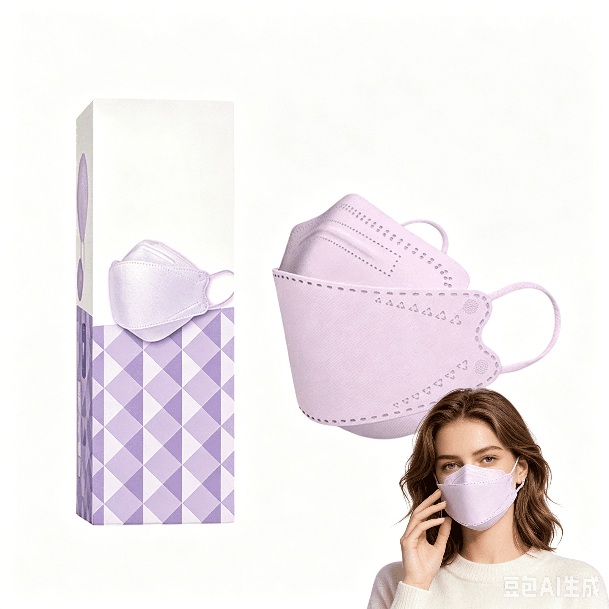 30Pcs 4-Ply KF94 Face Masks Breathable 3D Mouth Shields Filter ...