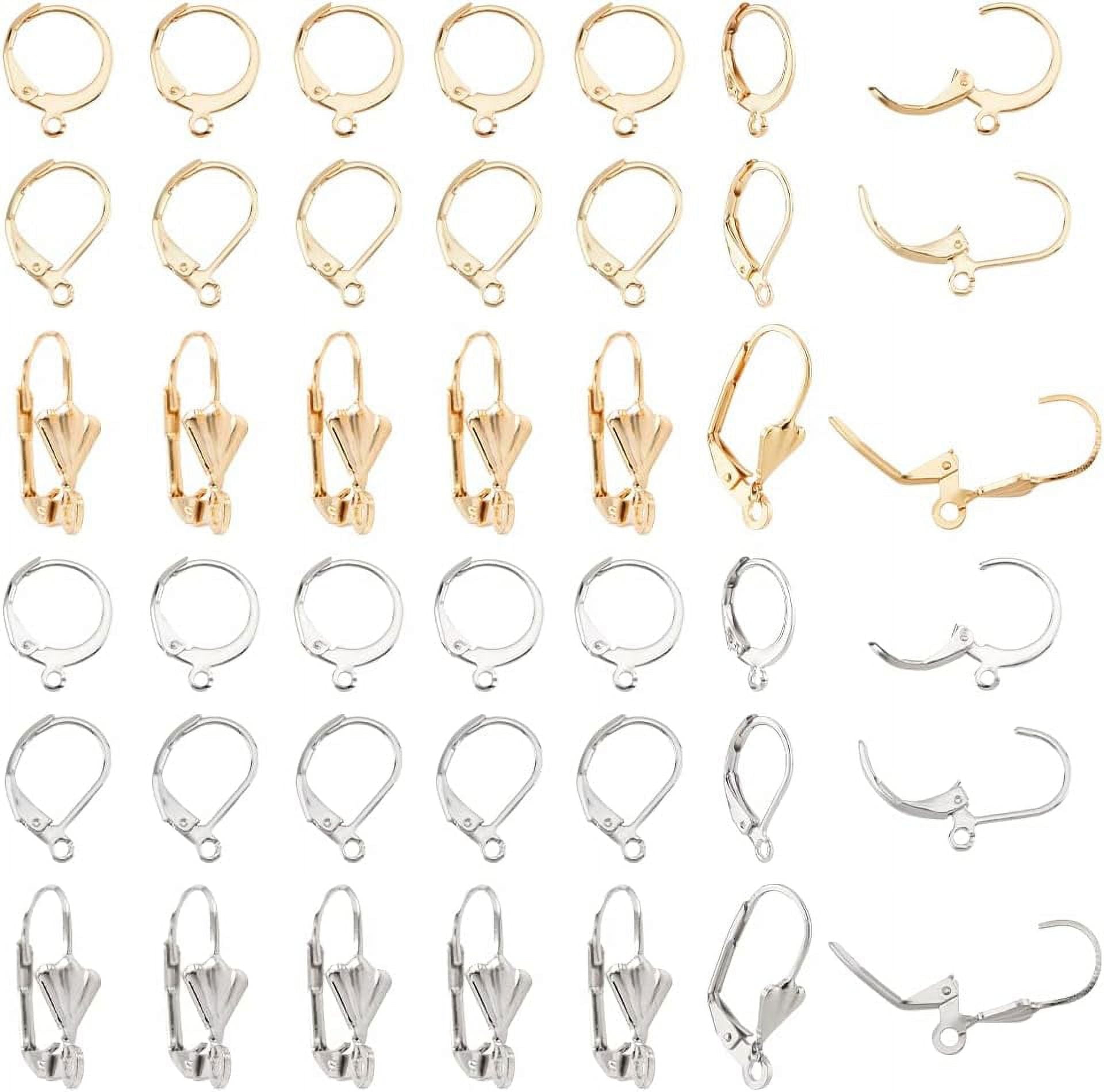 30Pcs 5 Colors DIY Ear Cuff 316 Stainless Steel Ear Wrap Earrings 6 ...