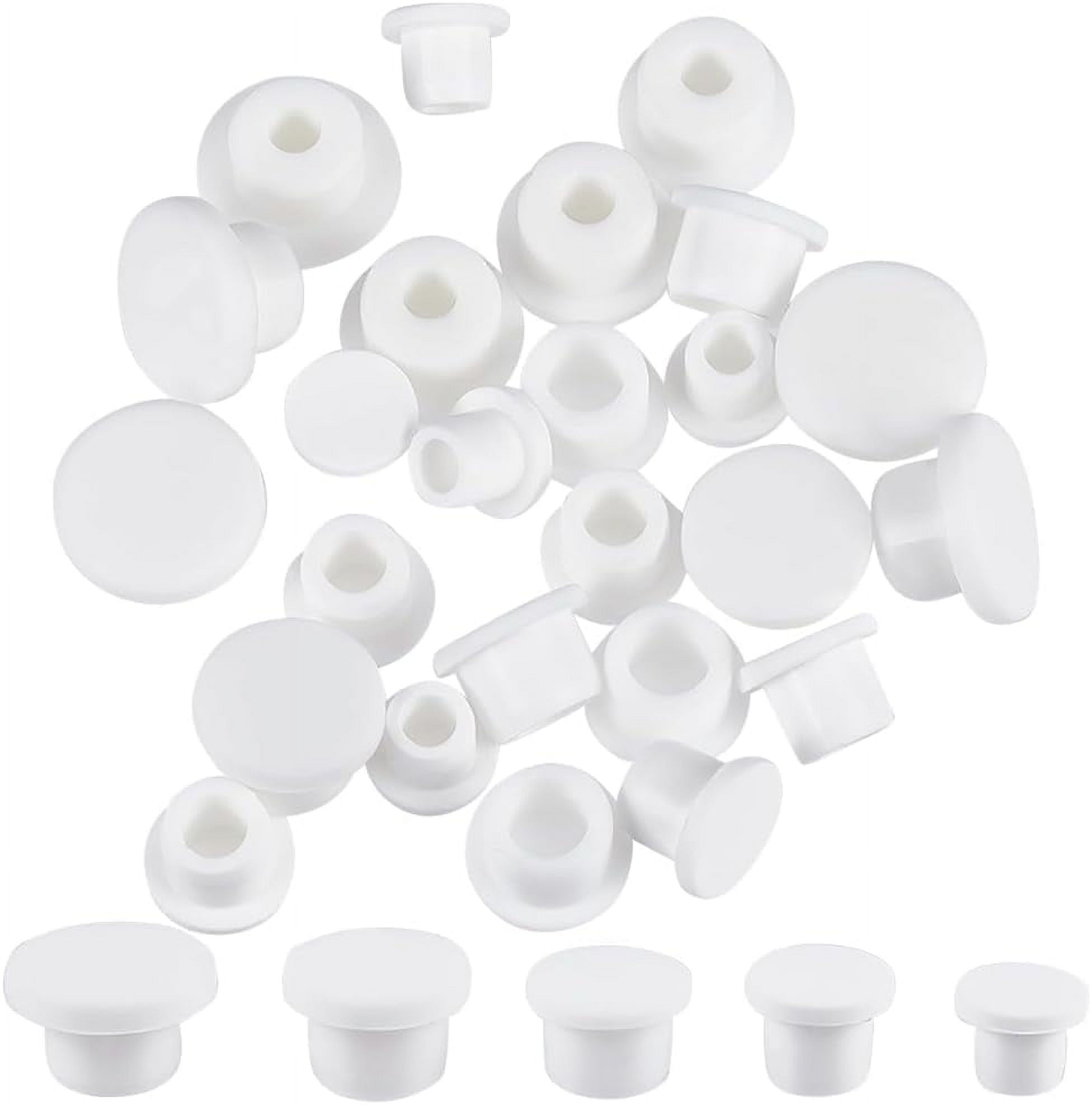 30Pcs 5 Sizes Silicone Hole Plug Waterproof Replacement Rubber Tube ...