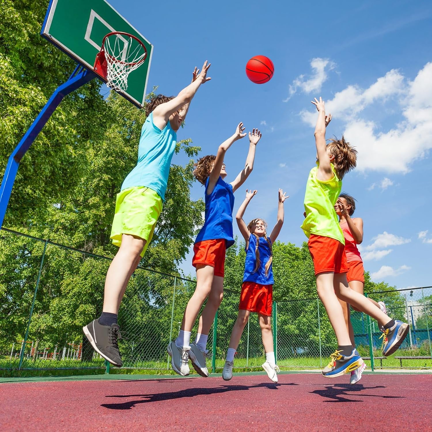 30Pcs 7" Mini Basketball Balls Bulk PVC Small Basketballs for Party ...