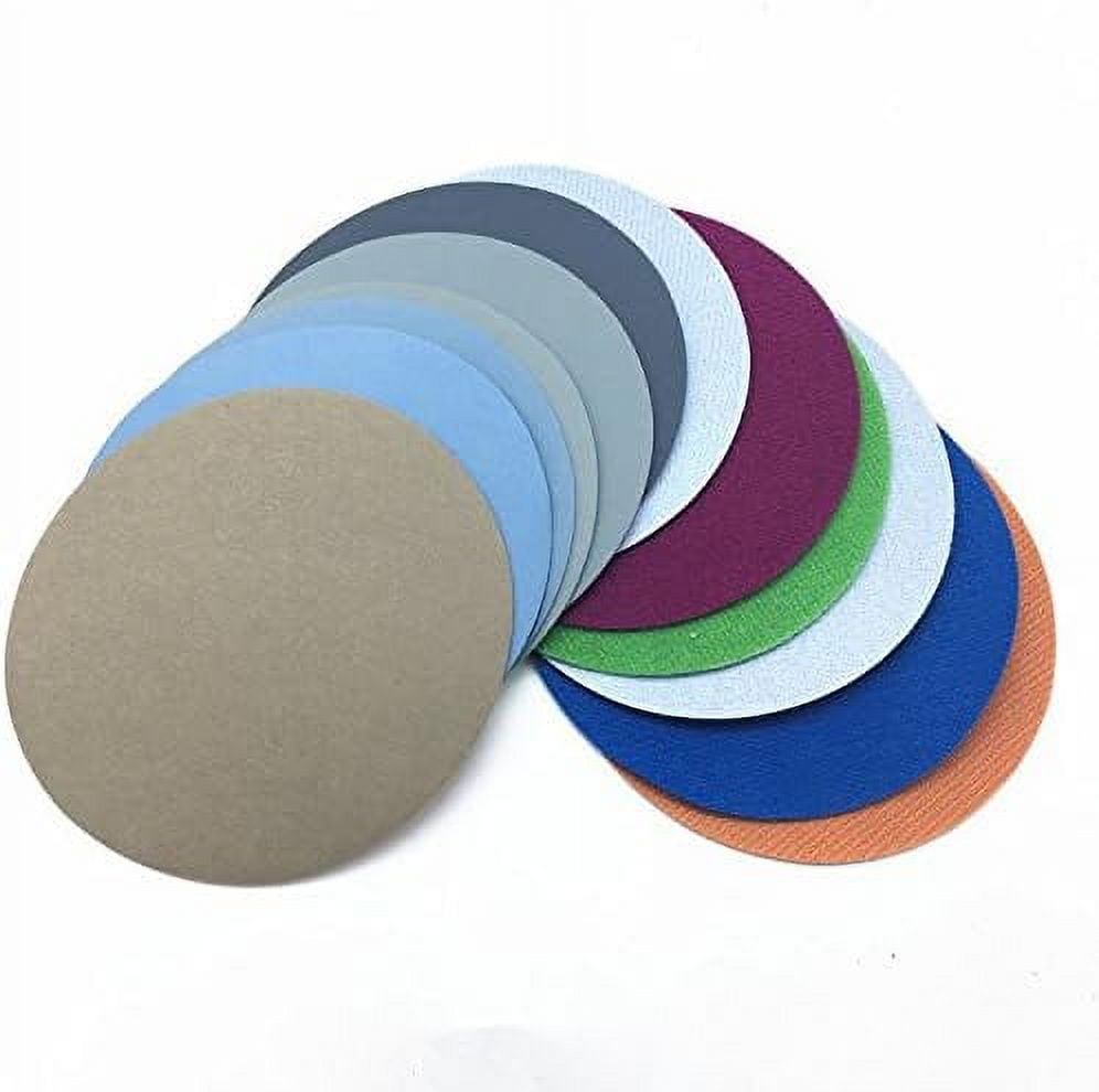 30Pcs 74Mm-80Mm Water Abrasive Sandpaper Grit 1500-10000 Sanding Discs ...