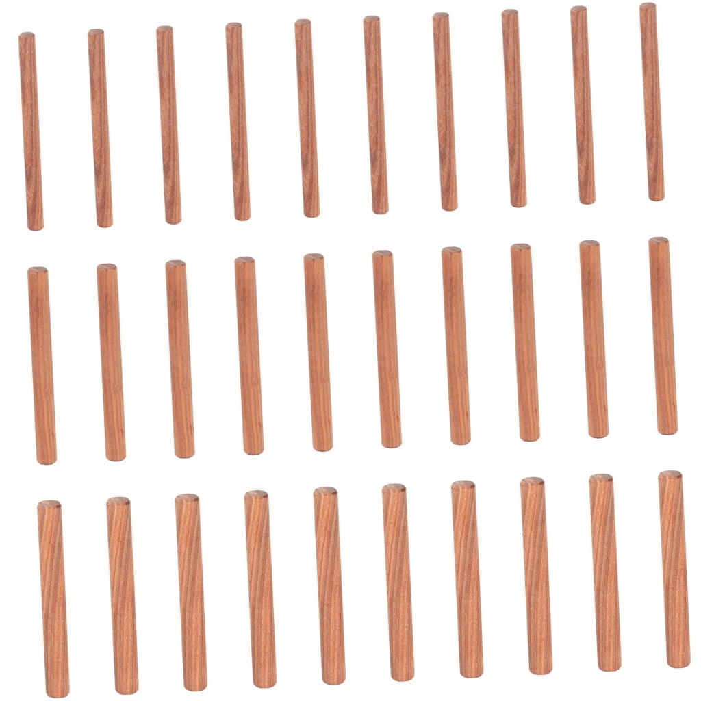 30Pcs 8/10/12mm Wood Craft Dowel Pins Rods Furniture Fitting Dowel Pin ...