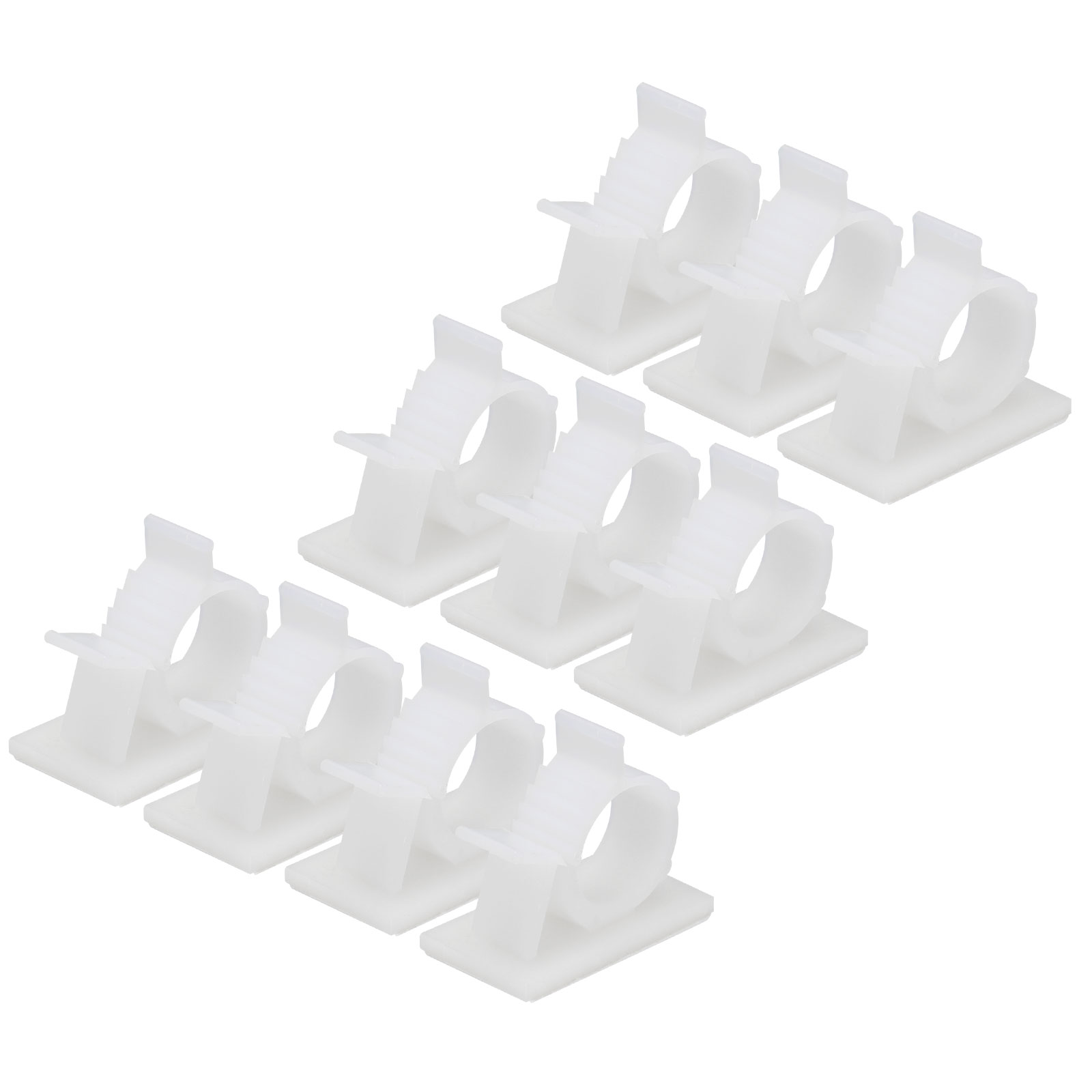 30Pcs Adhesive Cable Management Clip PE Cord Clamps 17 to 20mm ...