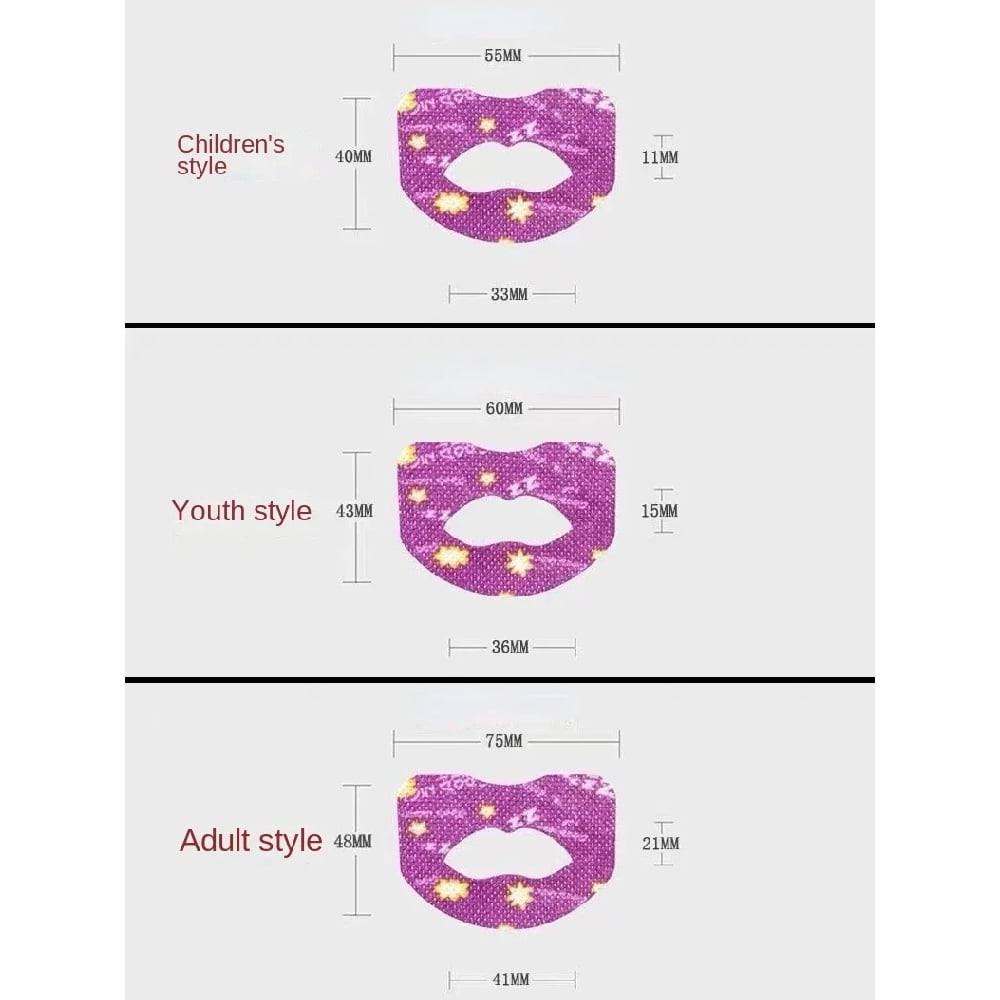 30Pcs Anti-Snoring Stickers Children Adult Night Sleep Lip Nose Breathing Improving Patch Mouth ...