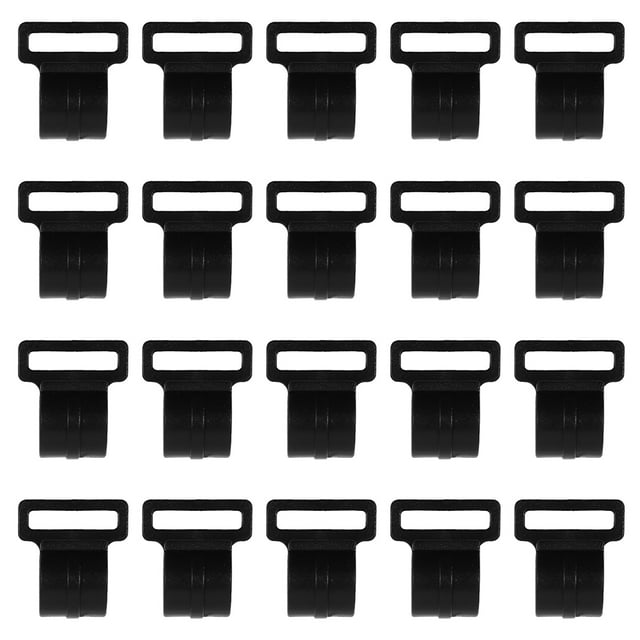 30Pcs Awning Pole Clips Camping Tent Clamp Tent Suspension Hook Tarp ...