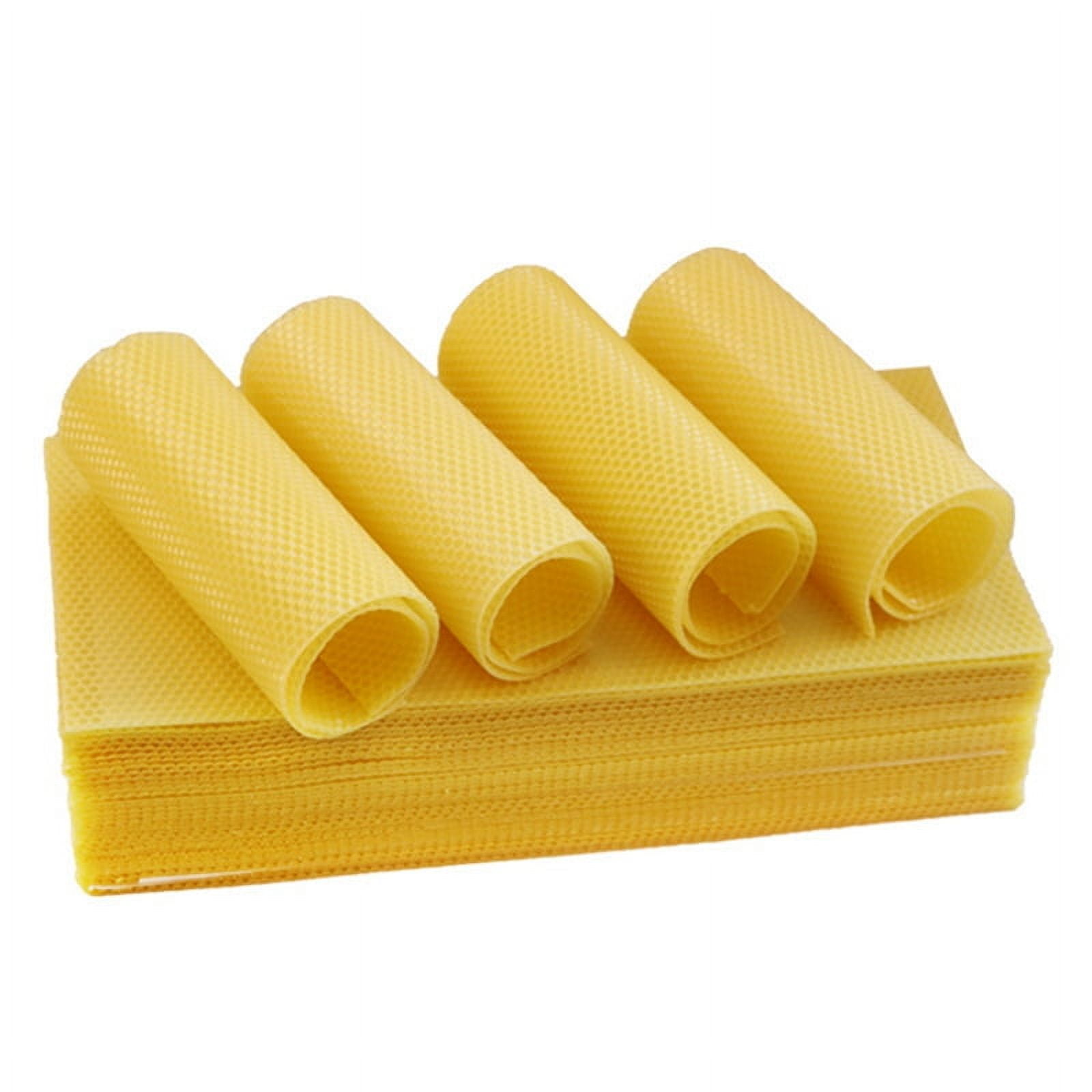 30Pcs Bee Hive Foundation Sheets, Deep Beeswax Foundation Sheets for ...