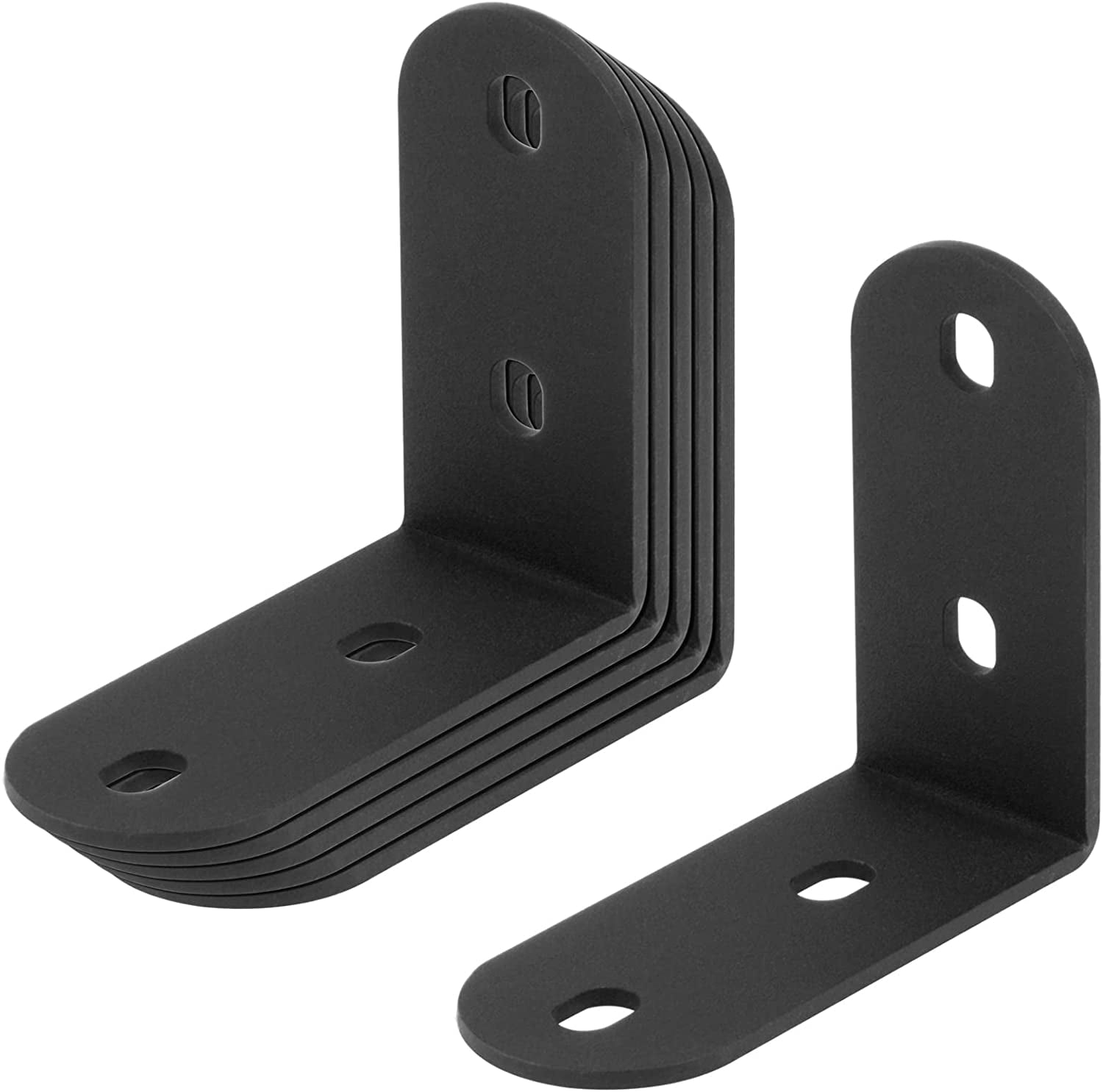 Wood Corner Brackets With Screws 20PCS Black L Brackets - 20x20mm ...