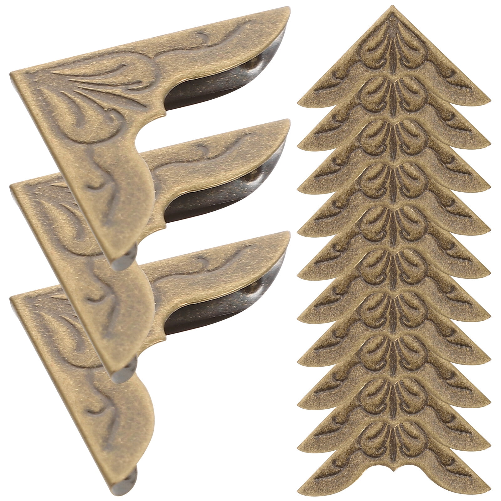 30Pcs Book Corner Protectors Metal Book Corners Book Page Corner ...