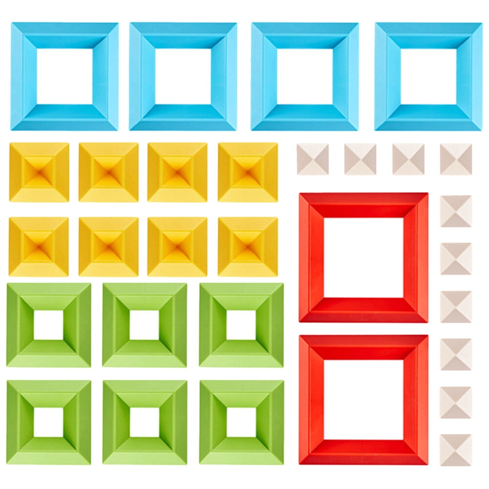 30Pcs Building Blocks Toys Colored Stacking Blocks Kids Stacking Toys ...