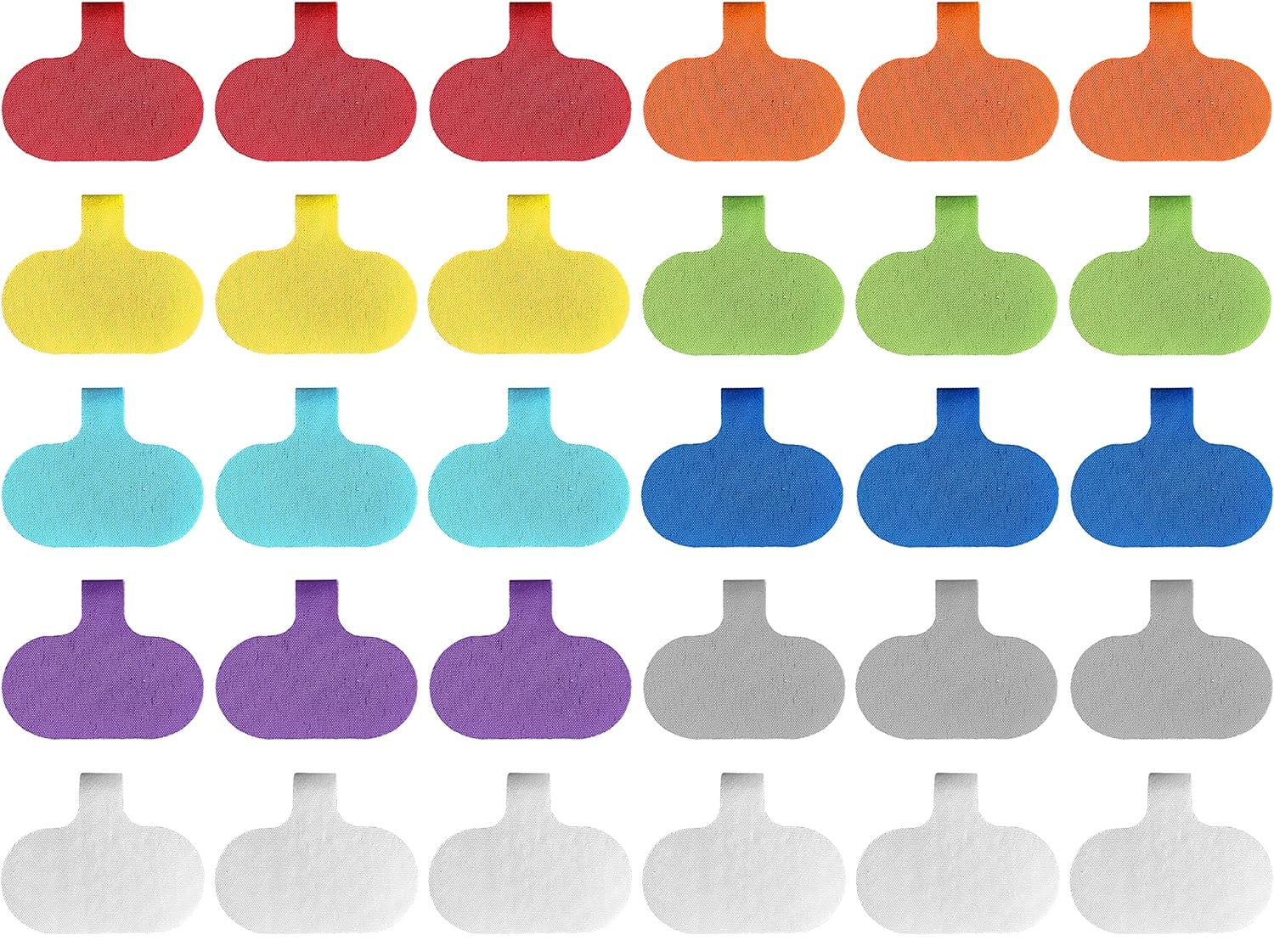 30Pcs Cable Labels, Multi-Color Label Tags, Reusable Wire Label ...