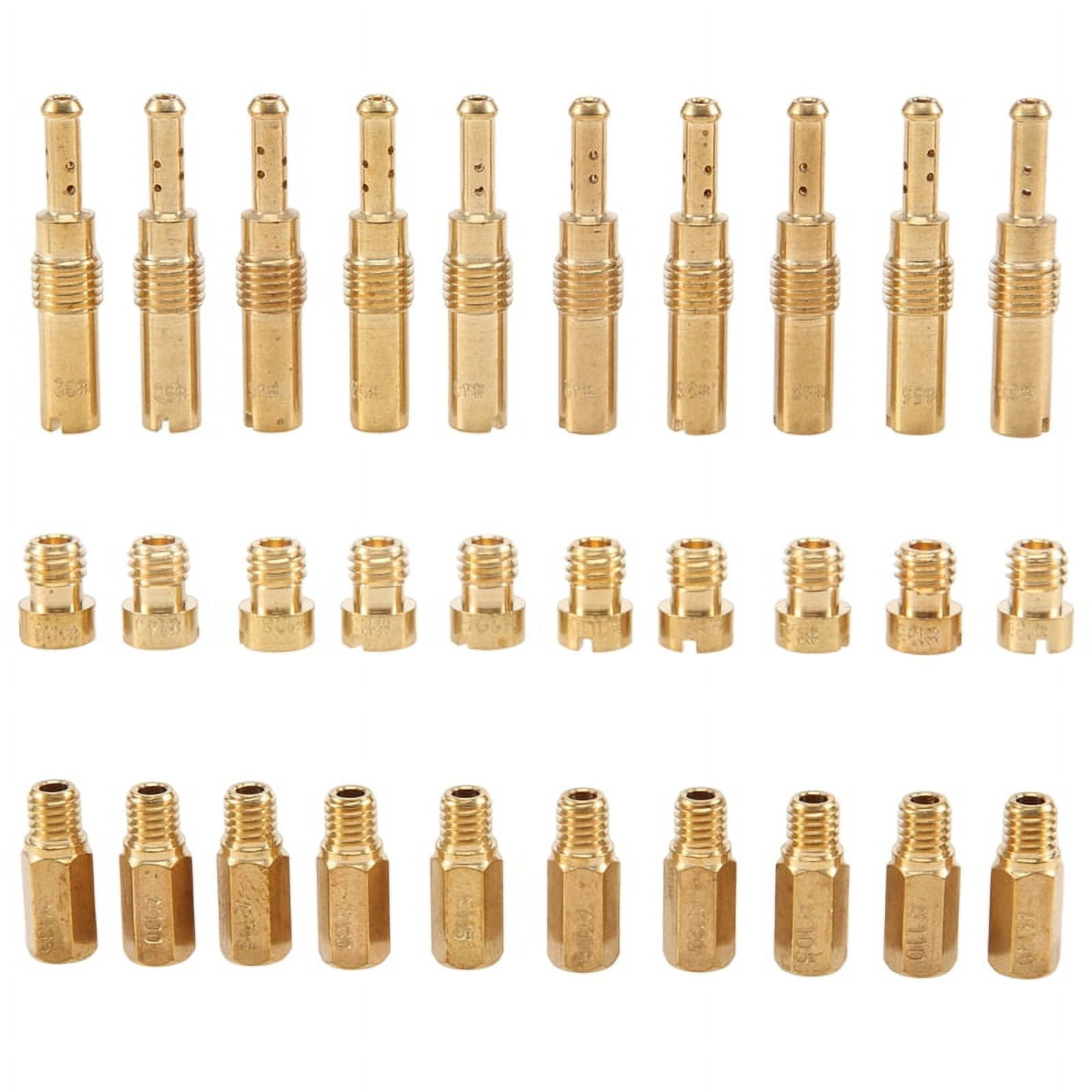 30Pcs Carburetor Main Jet and 10Pcs Slow Pilot for PWK CVK PWM Carbs,10 ...