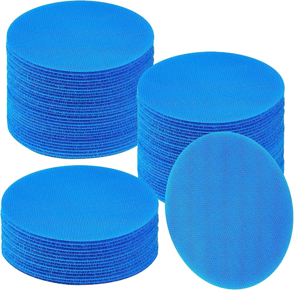 30Pcs Carpet Dots Markers 4Inch or 5Inch Colorful Floor Dots Round Flat ...