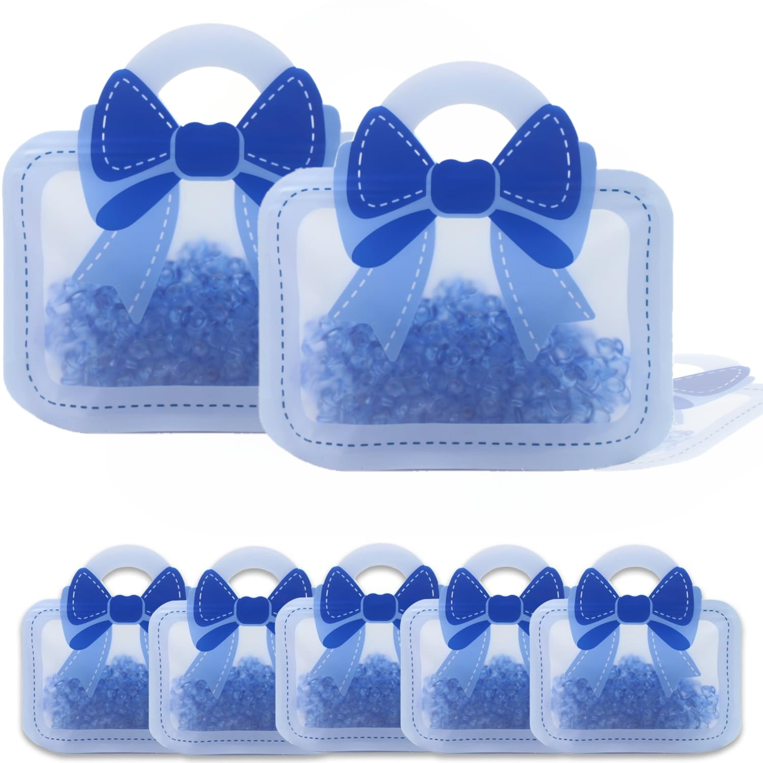 30Pcs Cartoon Bow Goodie Bags Kids Boys Birthday Gift Candy Bags with ...