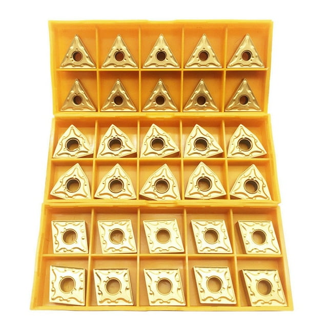 30Pcs Cnmg431&Wnmg431&Tnmg331 Carbide Inserts Turning Lathe Cnc Blade ...