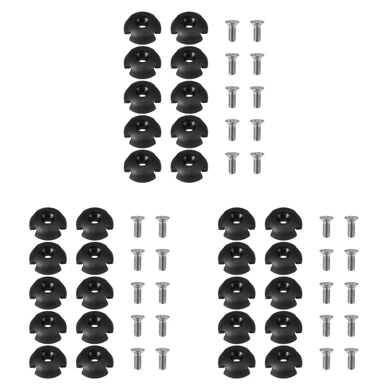 30Pcs Deck Line Guide Slotted Round Out Pull Rope Buckle Fitting ...