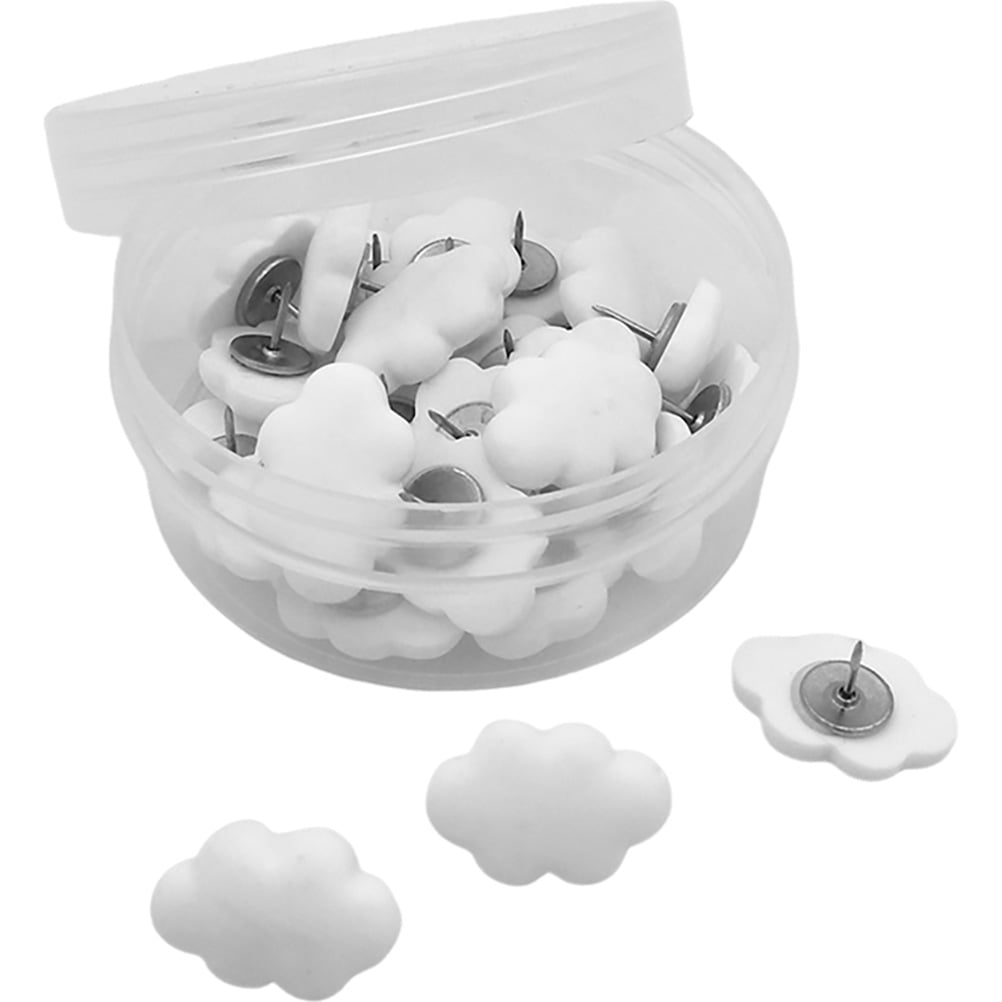 30Pcs Decorative Resin Push Pin Bulletin Board Push Pin Cork Board ...