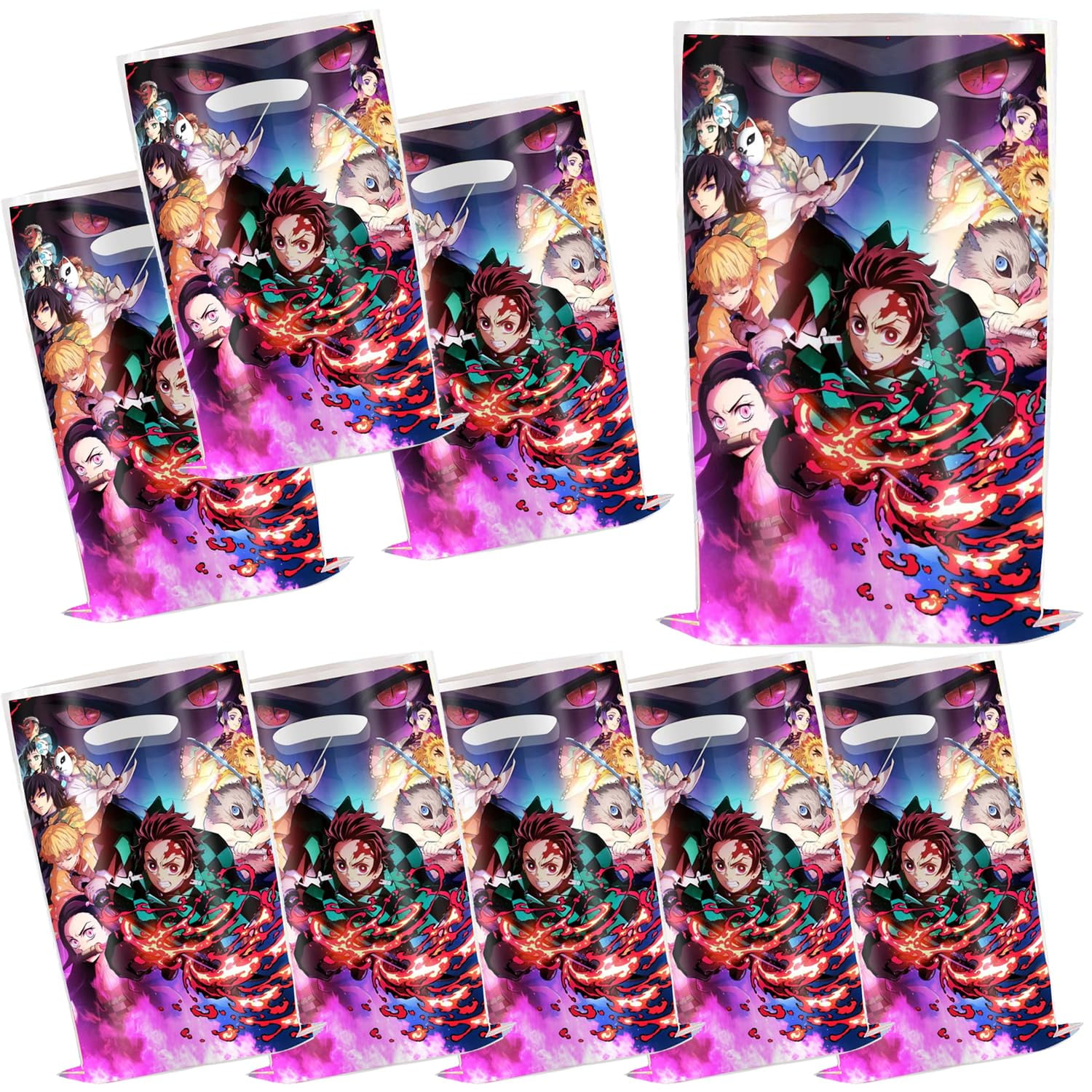30Pcs Demon Party Gift Bags,Demon Bags Party Supplies Birthday ...