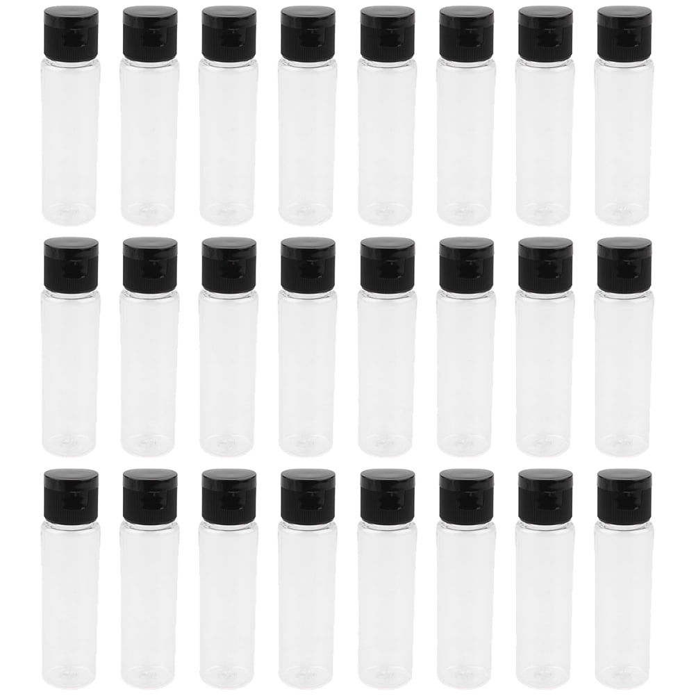 30Pcs Empty Plastic Sample Bottles Containers Jars Pots Vials with Lids ...