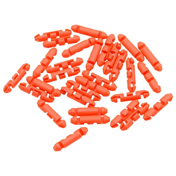 30Pcs Fishing Line Stopper Baitcasting Fishing Line Holder Clip Auto Stopper Fishing Line Keeper ...