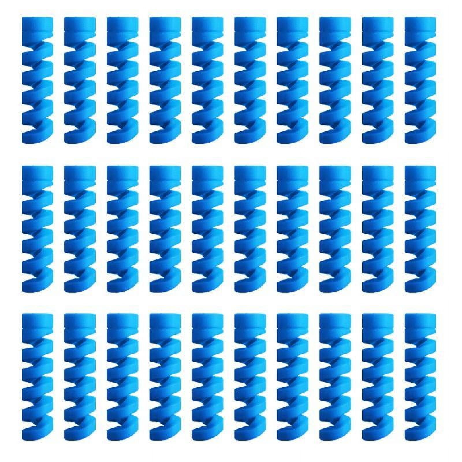 30Pcs Flexible Spirals Cable Protector Sleeve Charging Cable Saver ...