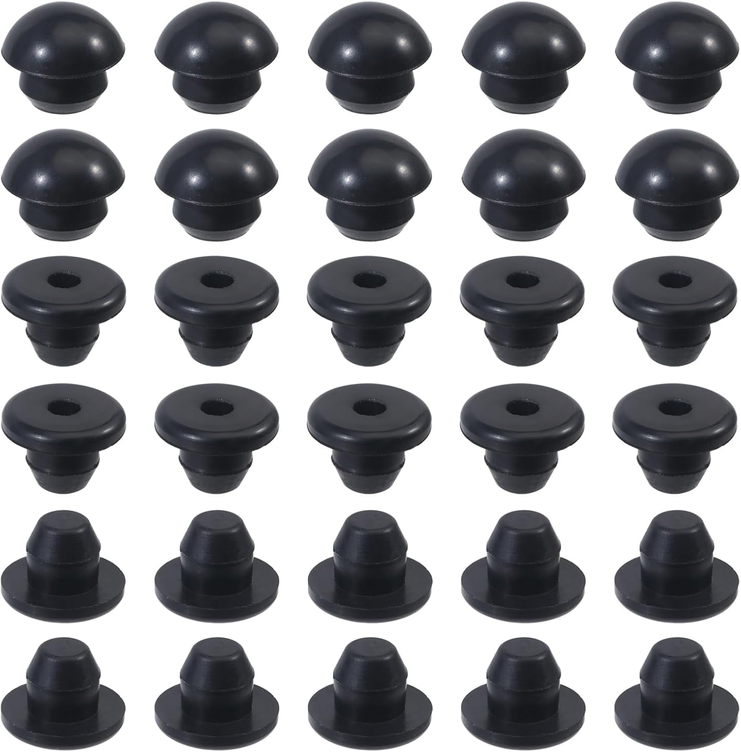 30Pcs Floor Bottle Jack Oil Filler Plug 9mm Horizontal Rubber Filler ...