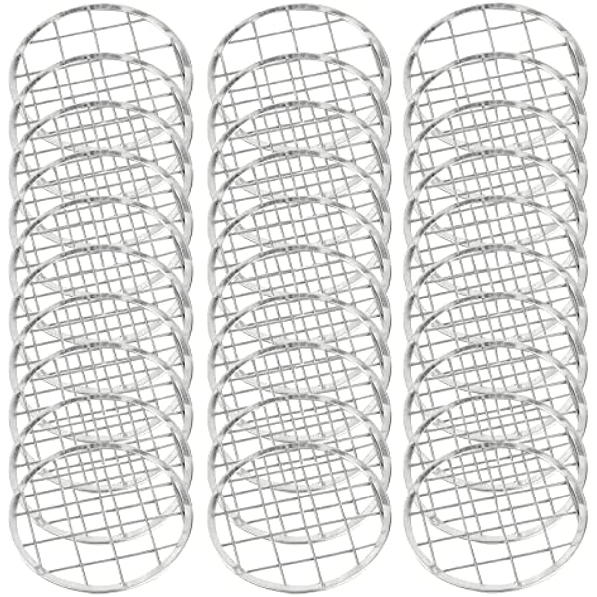 30Pcs Flower Frog Lids Mason Jars Holder Lid Inserts Floral Arrangement ...