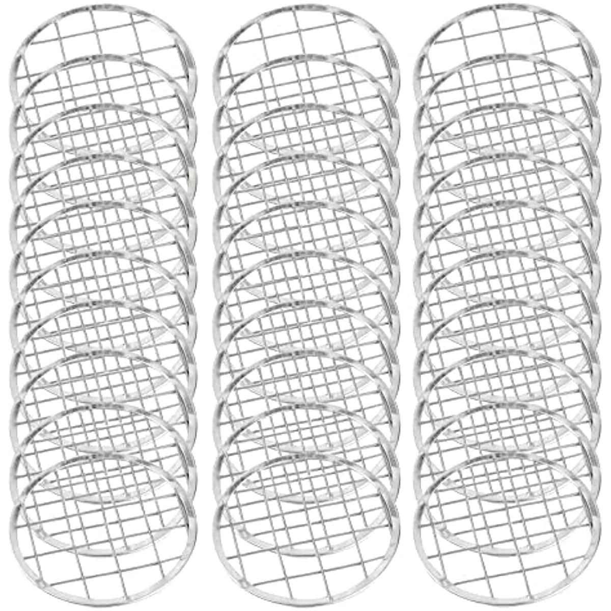 30Pcs Flower Frog Lids Mason Jars Holder Lid Inserts Floral Arrangement ...