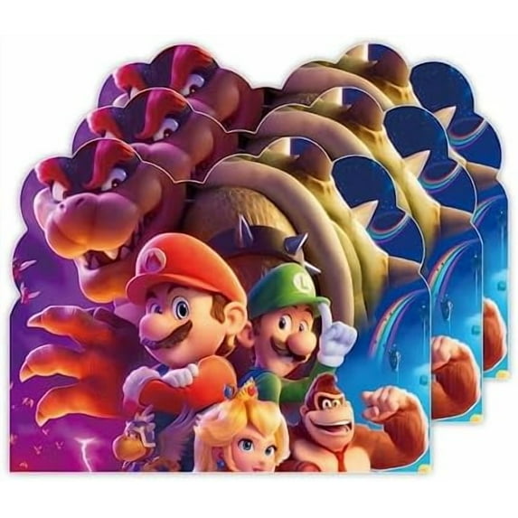 30Pcs Game Birthday Party Invitation Cards, Children's Theme Party ...