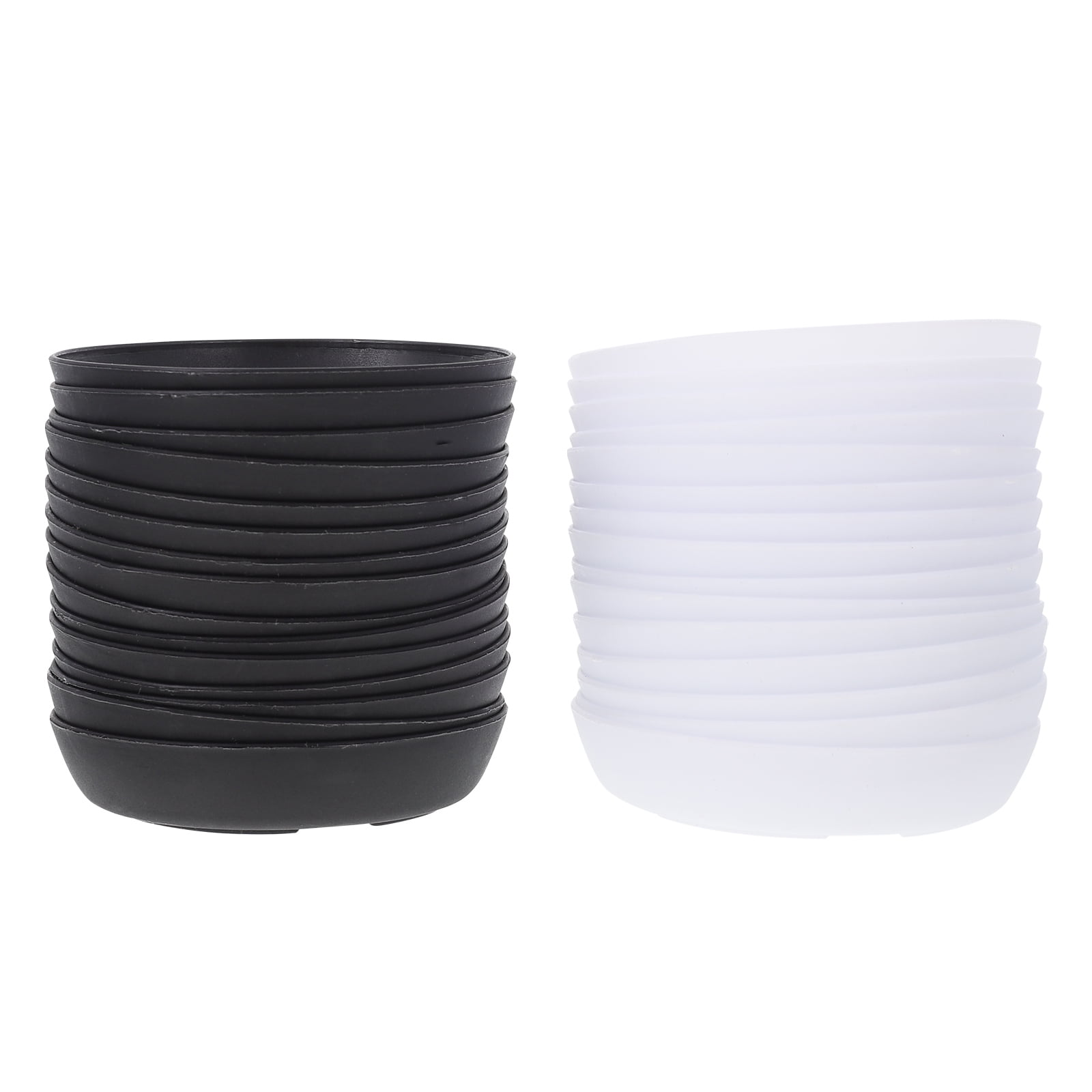30Pcs Gardening Potted Plant Trays Plastic Flowerpot Bases Water Plates ...