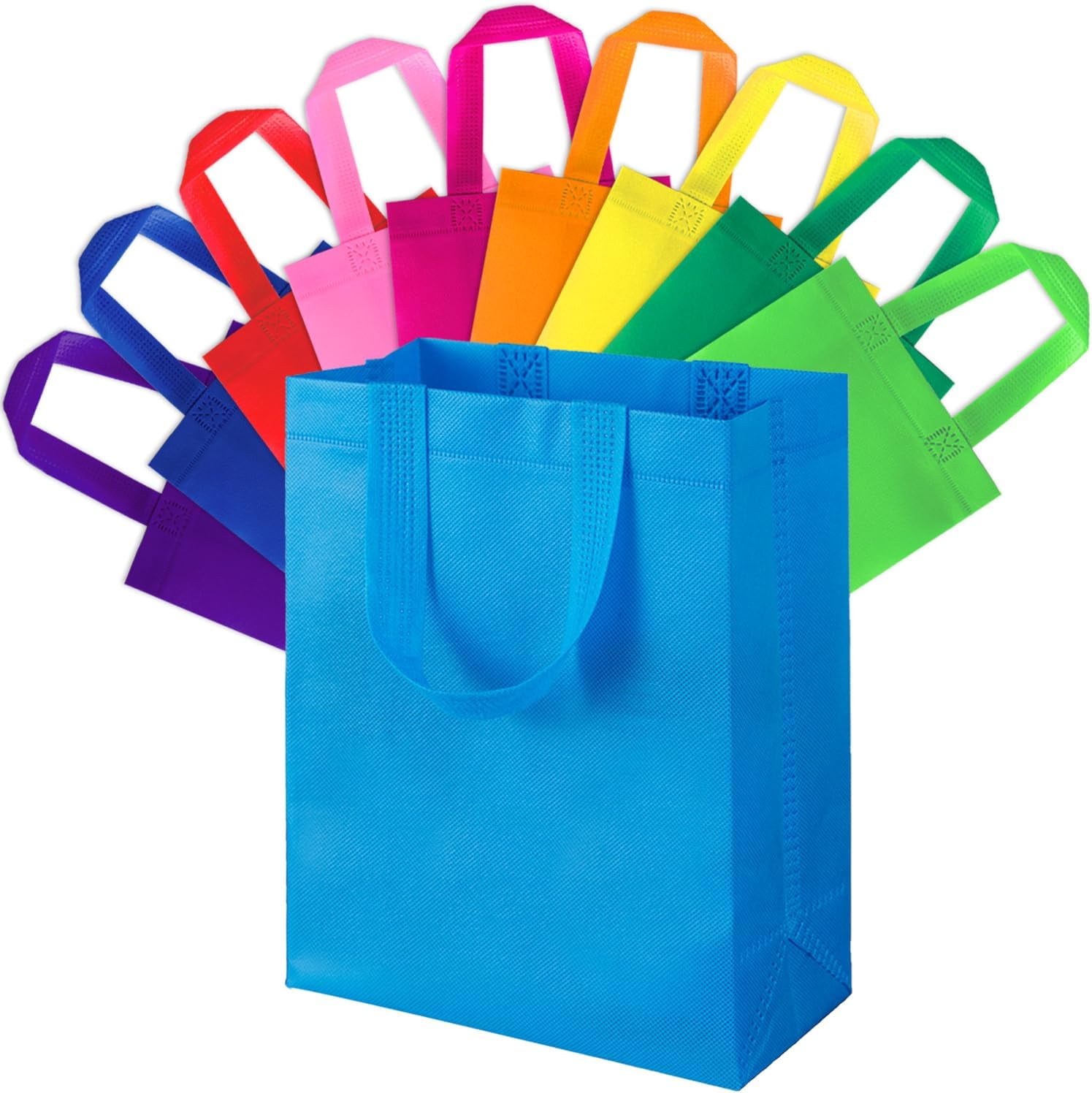 30Pcs Gift Bags Medium Size, Reusable Goodie Bag, Gift Bags with ...