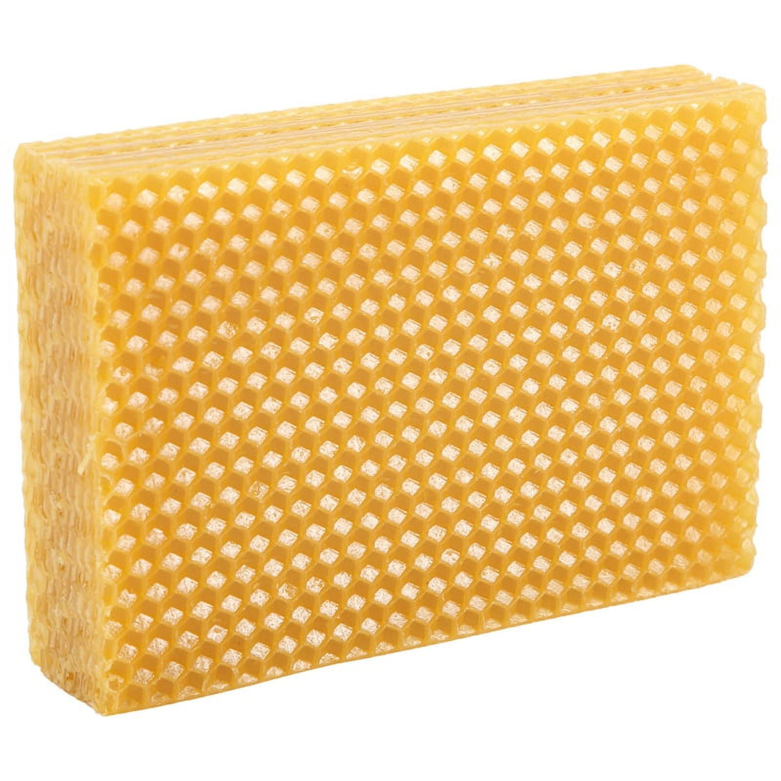 30Pcs Honeycomb Foundation Bee Wax Foundation Sheets Paper Candlemaking ...