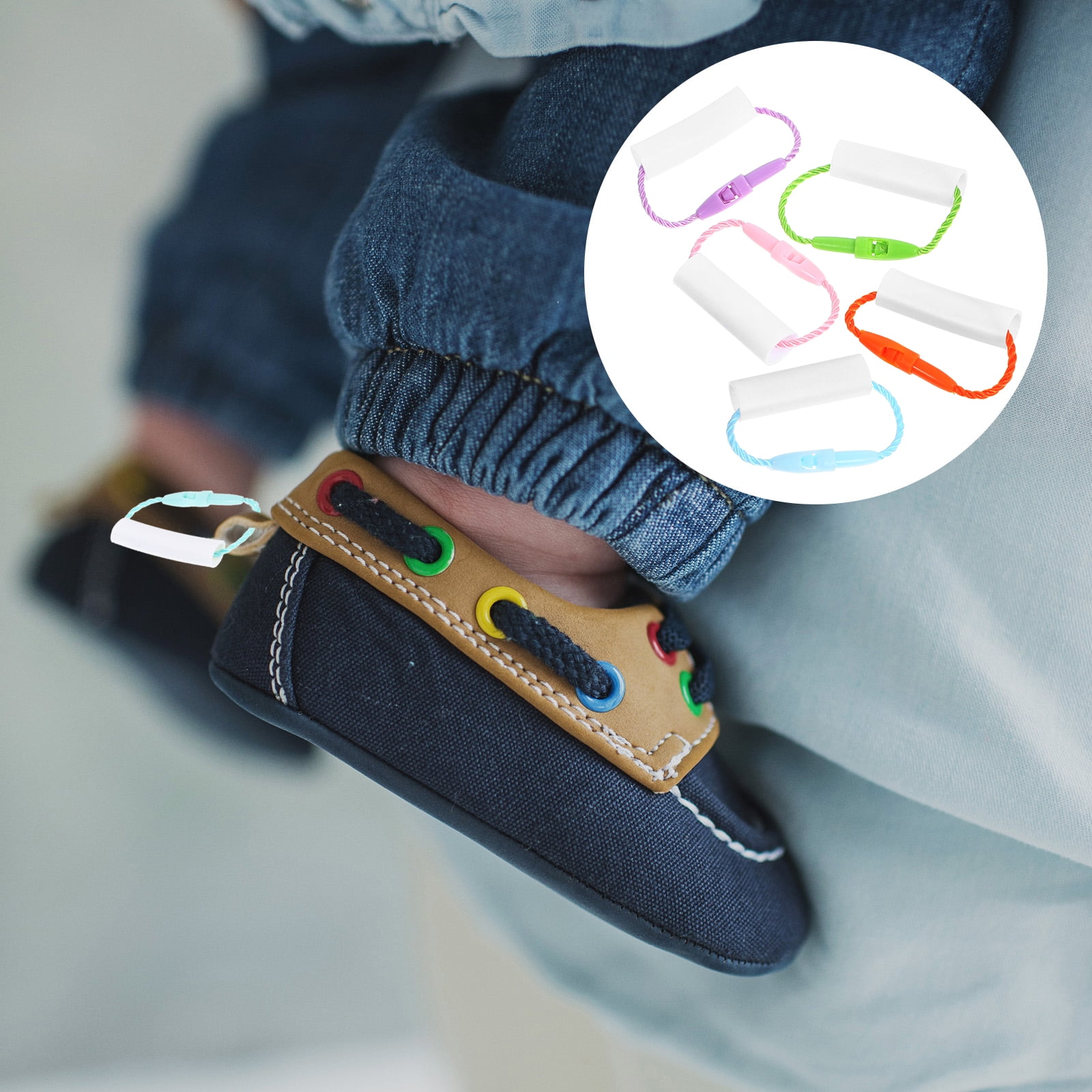 30Pcs Identification Name Tags Colored Blank Name Label Tags Clothes ...