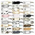 30Pcs Kitten Shape Bookmarks Paper Bookmarks Book Page Marker Portable ...