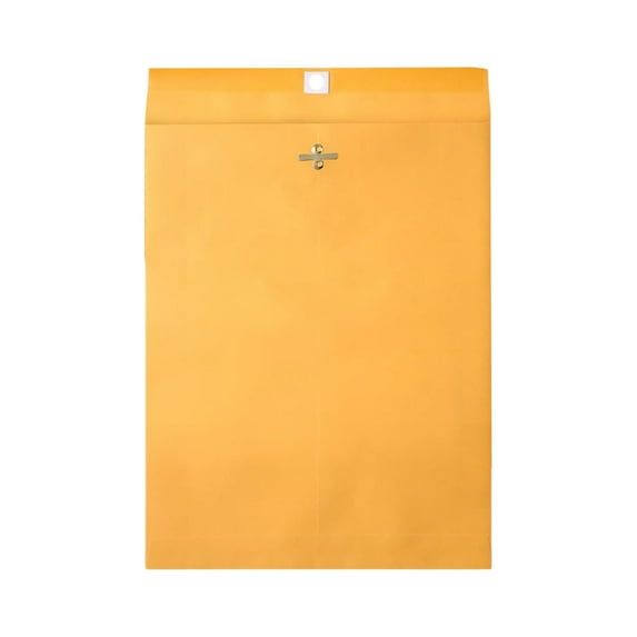 30Pcs Kraft Envelopes Document Envelope with Metal Fastener For ...