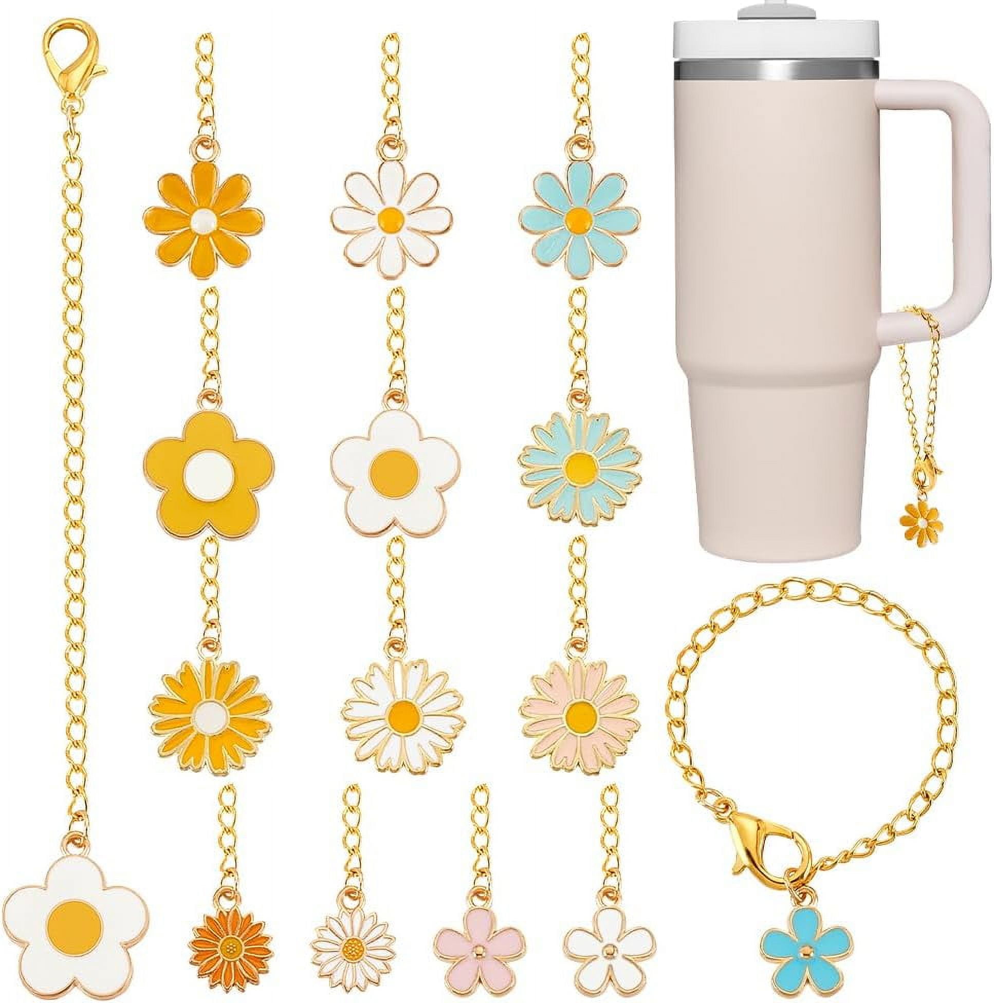 30Pcs Letter Charm Accessories for Cup Name Id Initial Charms ...